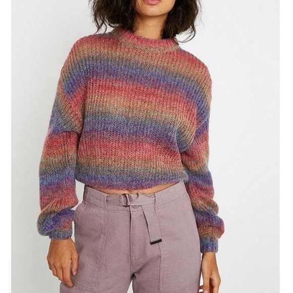 Urban Outfitters | Sweaters | Urban Outfitters Rainbow Sweater Uo ...